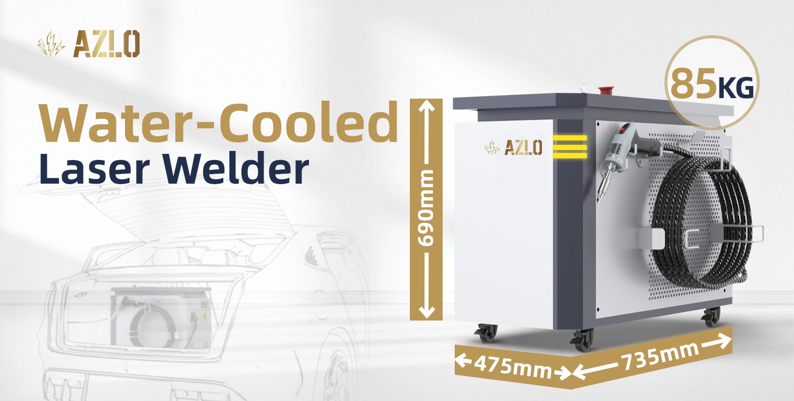 Mini Laser Welding Machine: 1500W Compact Power | Azlo Laser